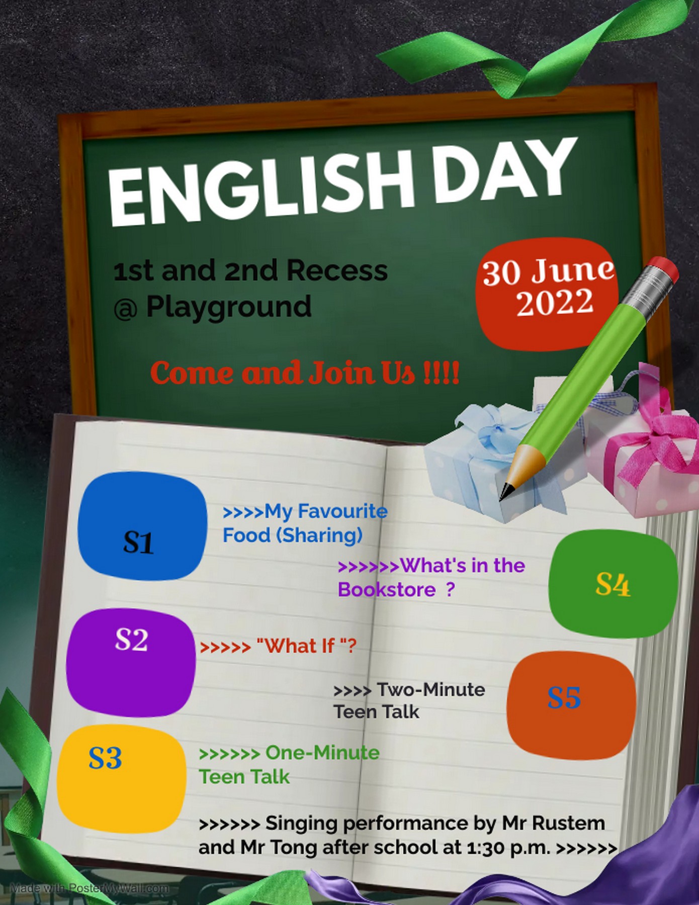 English Day Is Full of Fun!